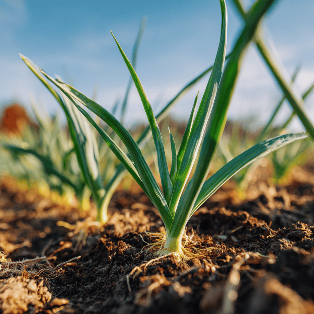 Česnek – hnojení a výživa pro silné cibule