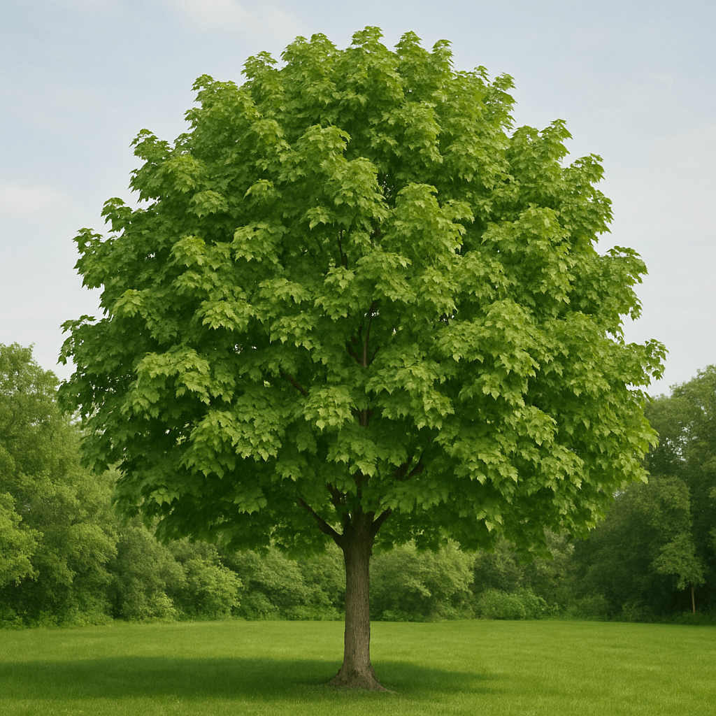 Javor mléč (Acer platanoides) – výrazný strom pro prostor a kontrast